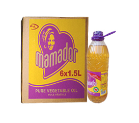 Mamador Vegetable oil (1.5L X 6 Carton)